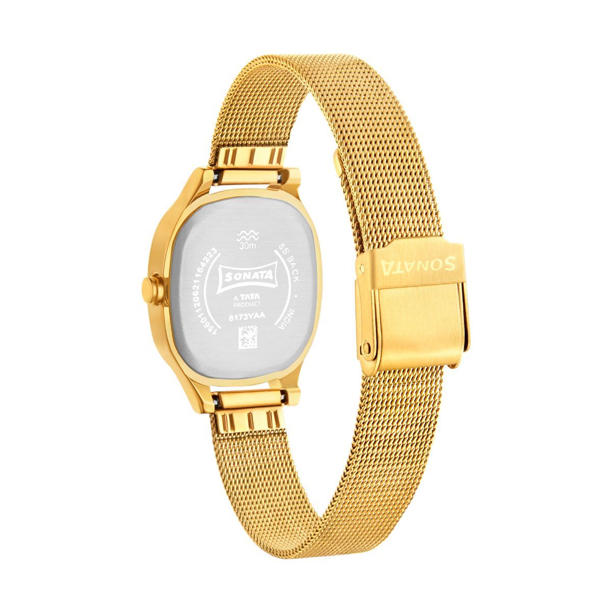 Buy Sonata -8173YM02-Green Dial Analog Watch For Women 8173YM02 Online