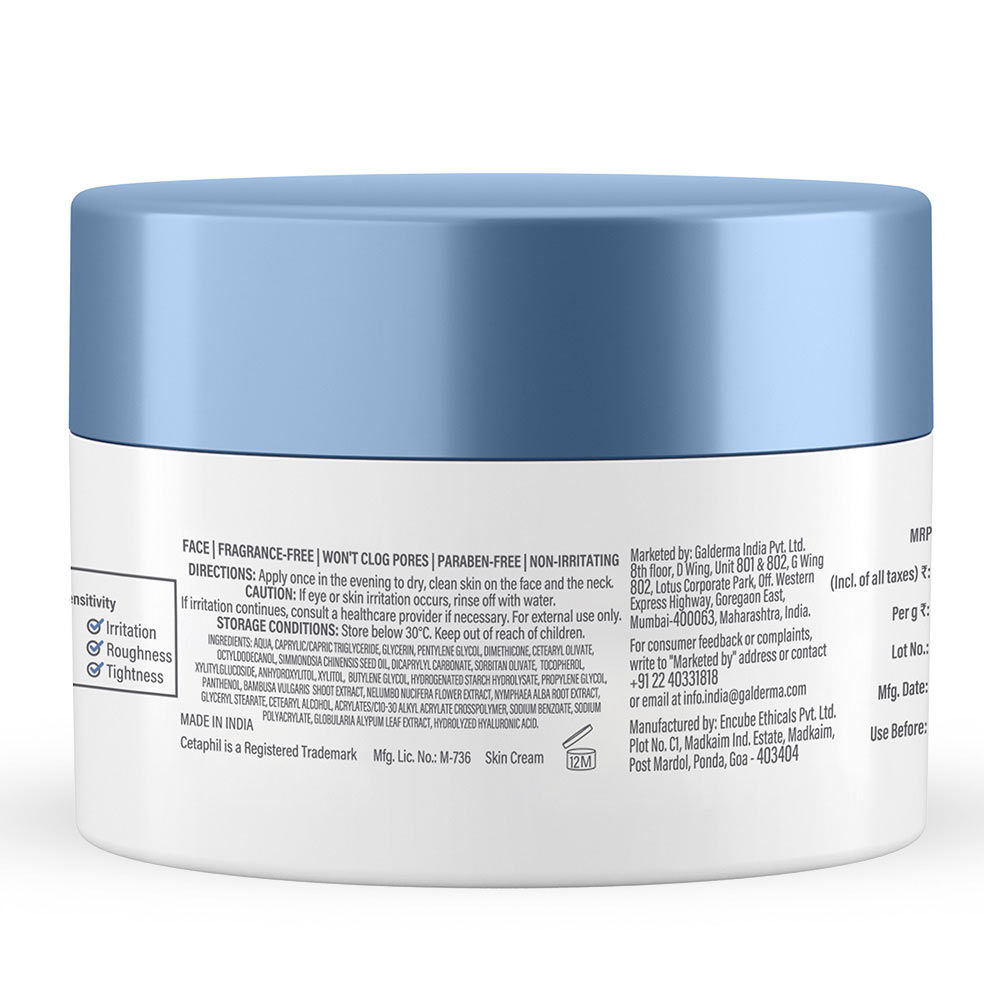 Cetaphil Optimal Hydration Replenishing Night Cream With Hyaluronic ...