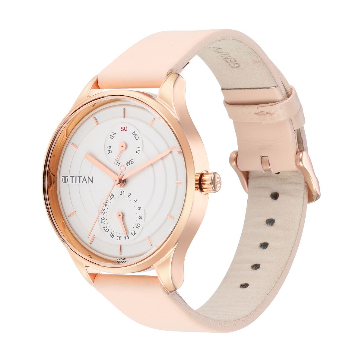 Buy Titan Neo Workwear 2670Wl06 White Dial Analog Watch For Women Online