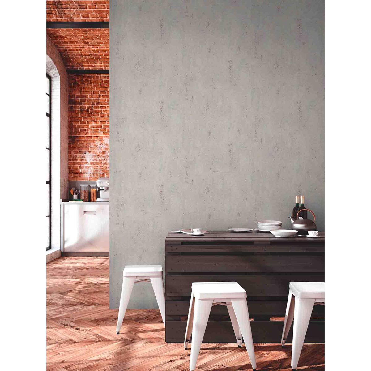 Excel Wallpaper Concrete Cement Grey Beige Textured Finish: Buy Excel ...