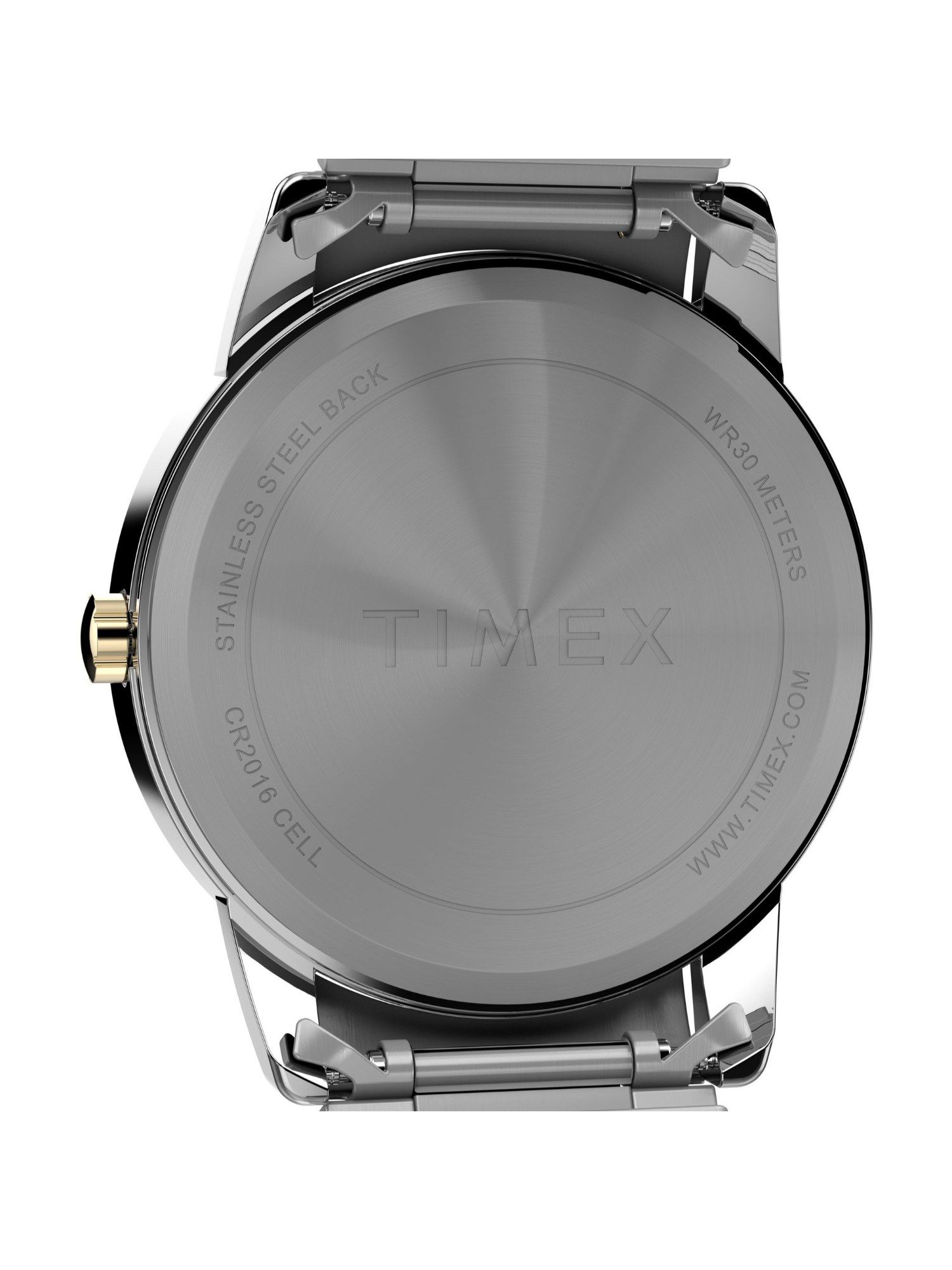 Buy Timex Easy Reader Round 35mm White Dial Analog Men Watch ...