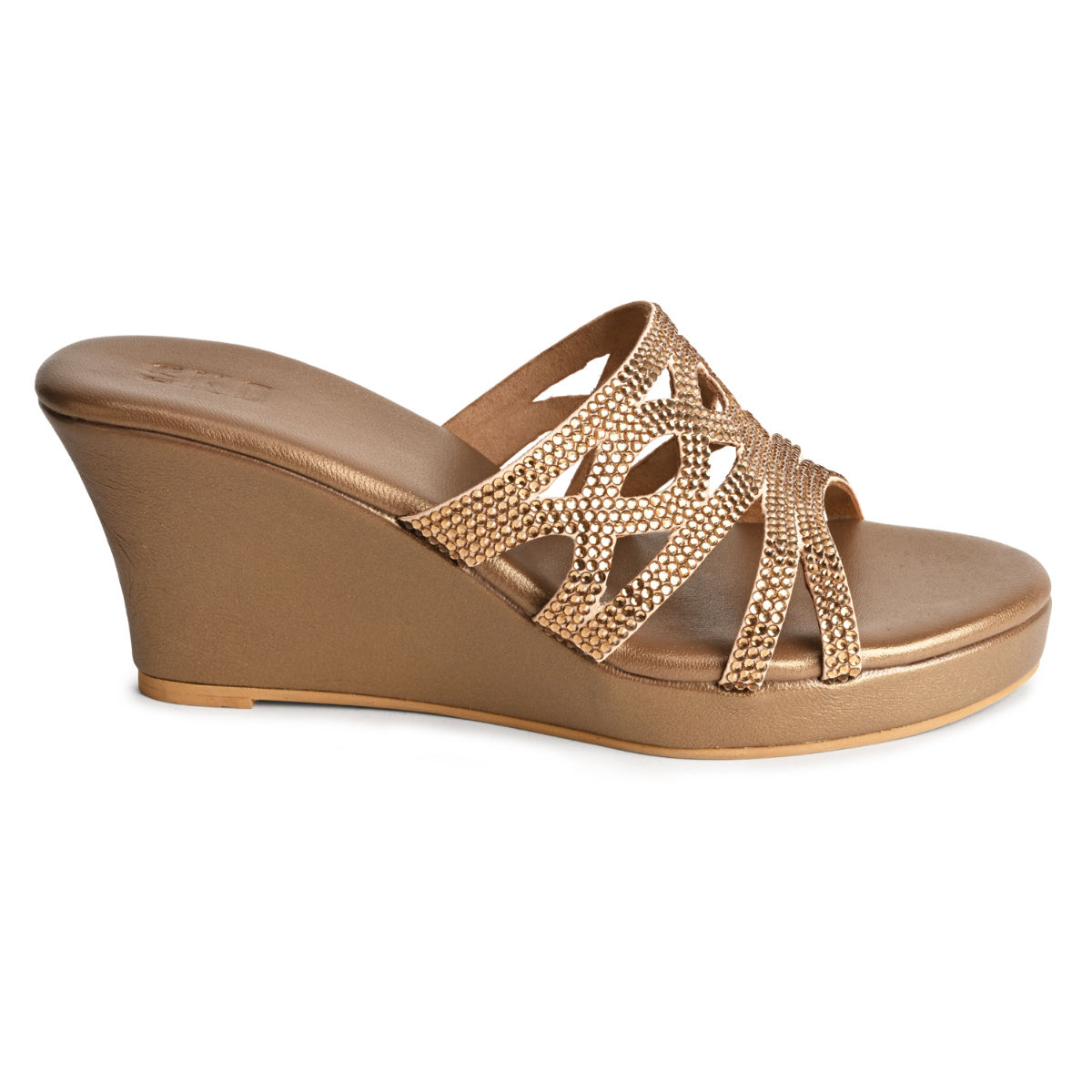 Buy SKO Lucy Gold Wedges Online