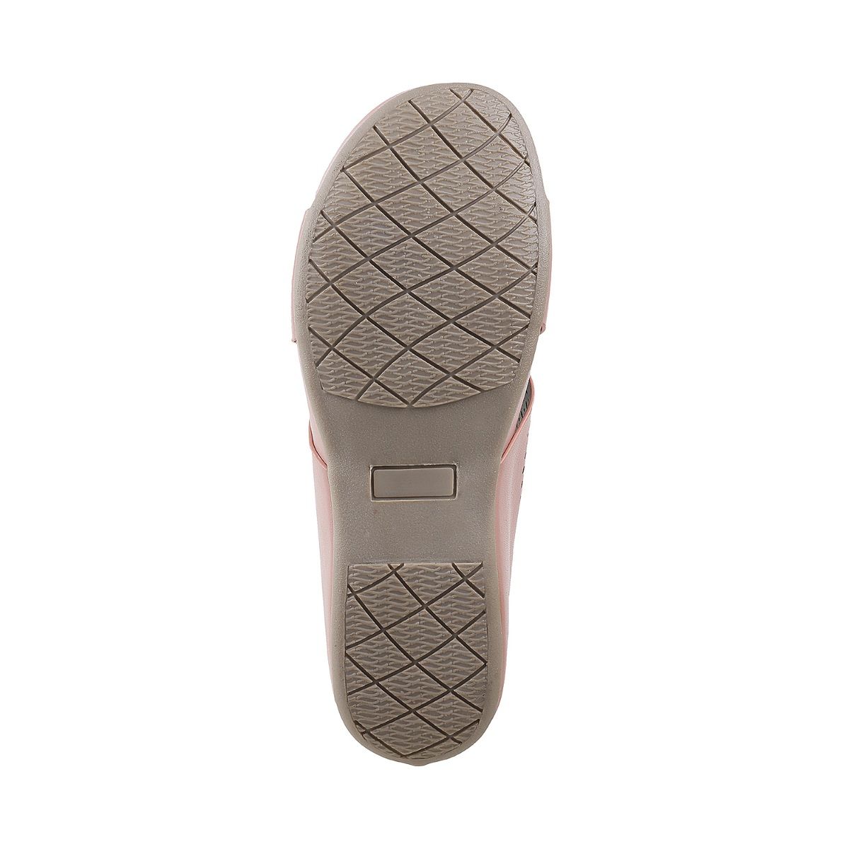 Buy Metro Peach Synthetic Textured Sandals Online