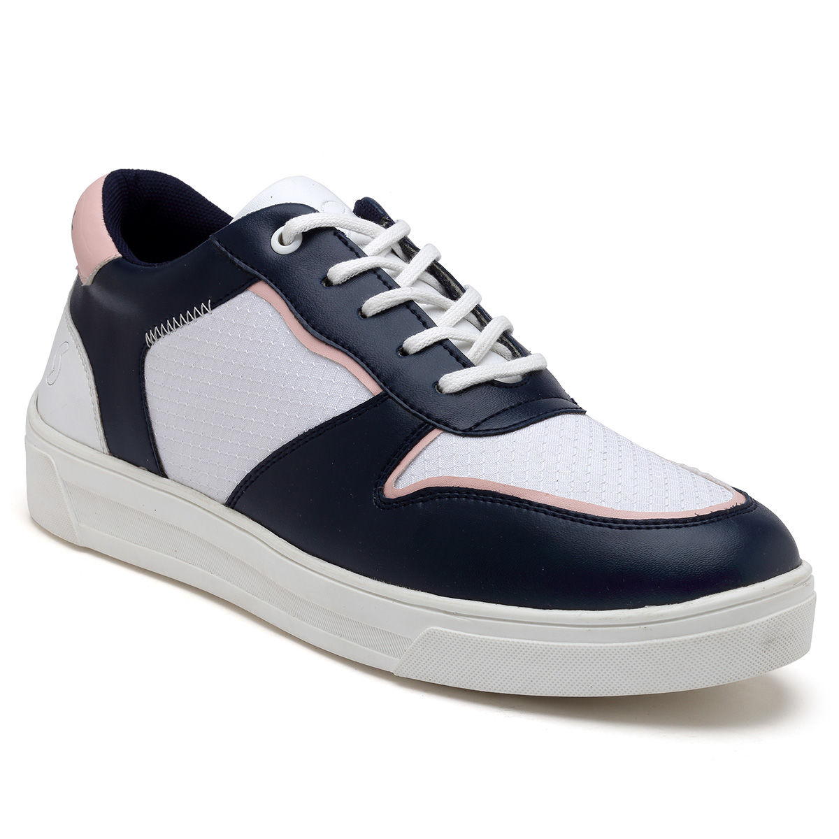 Buy SOLETHREADS Splatter W Navy Blue Colorblock Women Shoes Online
