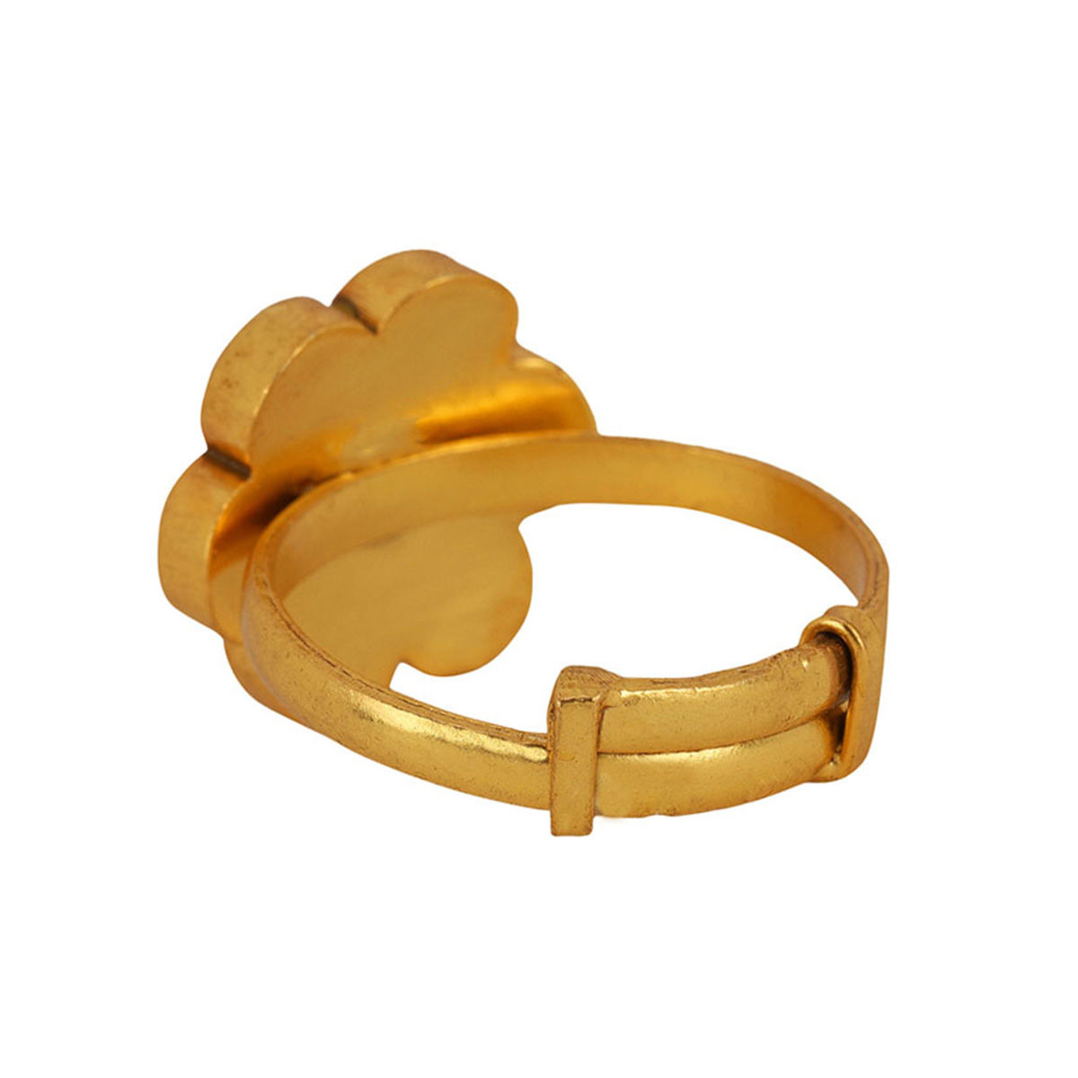Buy Amaltaas Champa Polki Ring Online