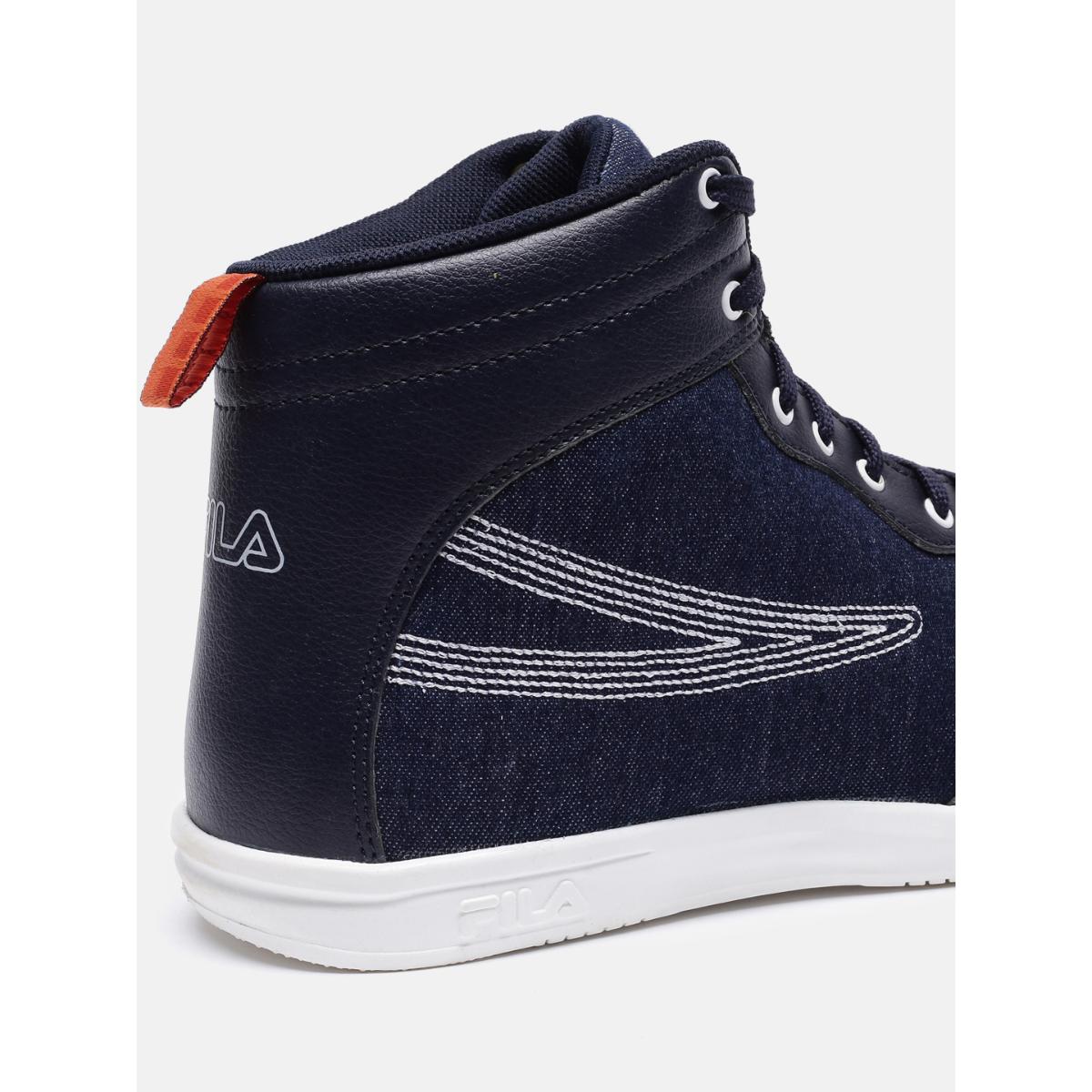Buy FILA LEXIF DENIM W Blue Sneakers Online