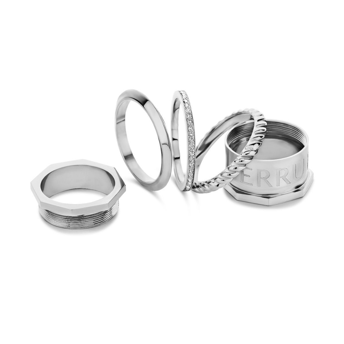 Buy Cerruti 1881 Women Silver EMMA Ring Online