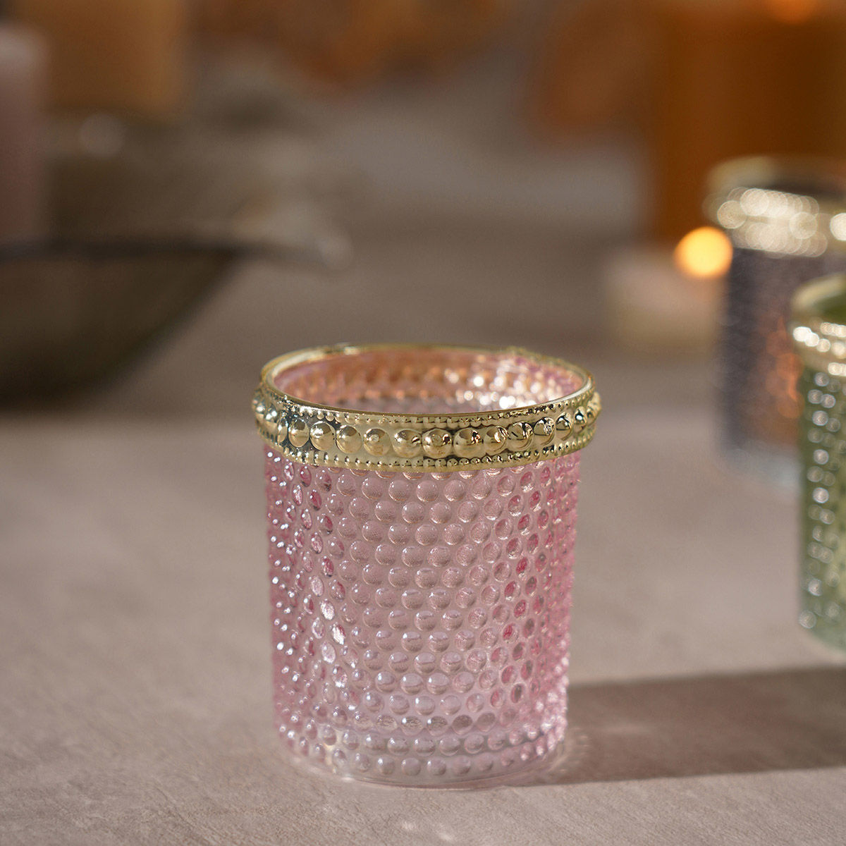 Pure Home + Living Springer Pink Votive Holder (Set of 6): Buy Pure ...