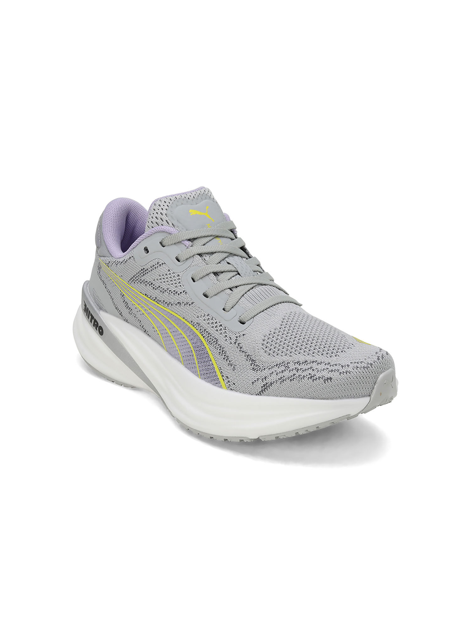 Buy Puma Magnify Nitro 2 Women Grey Running Shoes (UK 3.5) Online