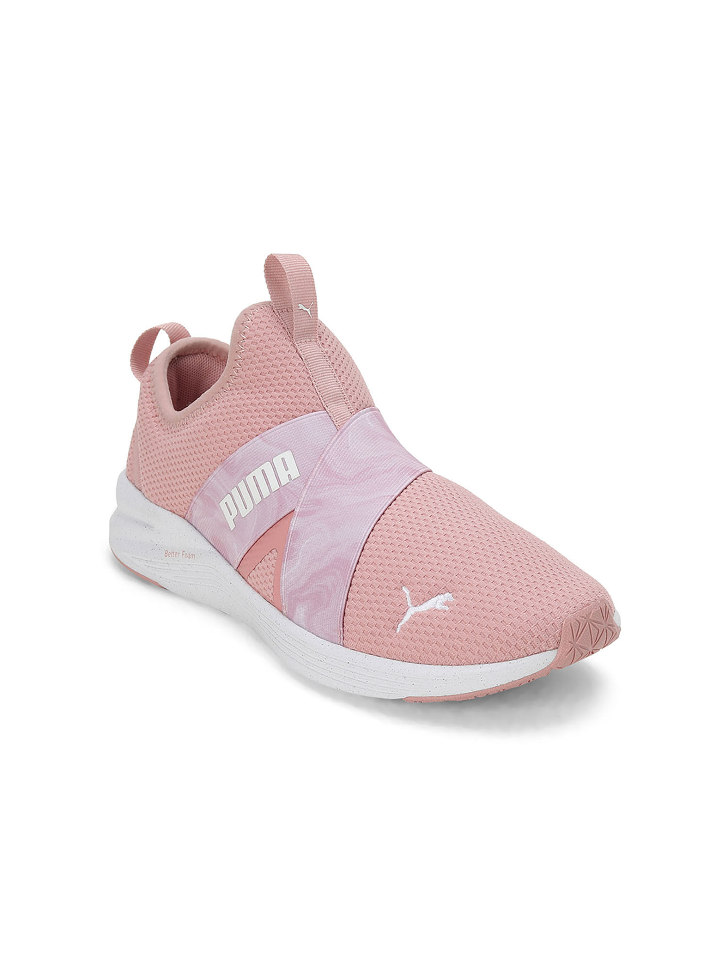 Buy Puma Better Foam Prl Slip Marb Women Pink Running Shoes Online