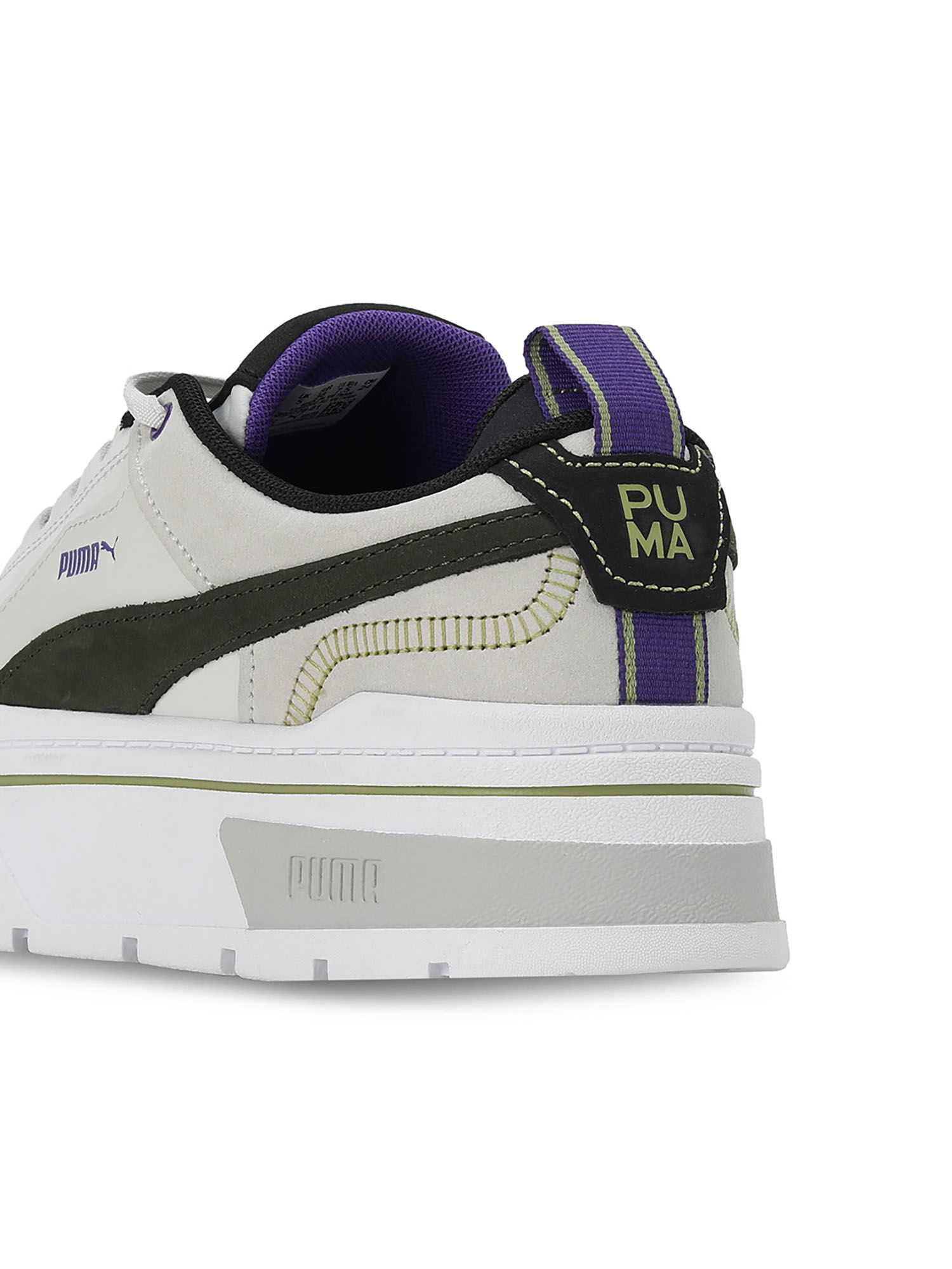 Buy Puma Mayze Stack Xpl Infuse Women Grey Sneakers Online