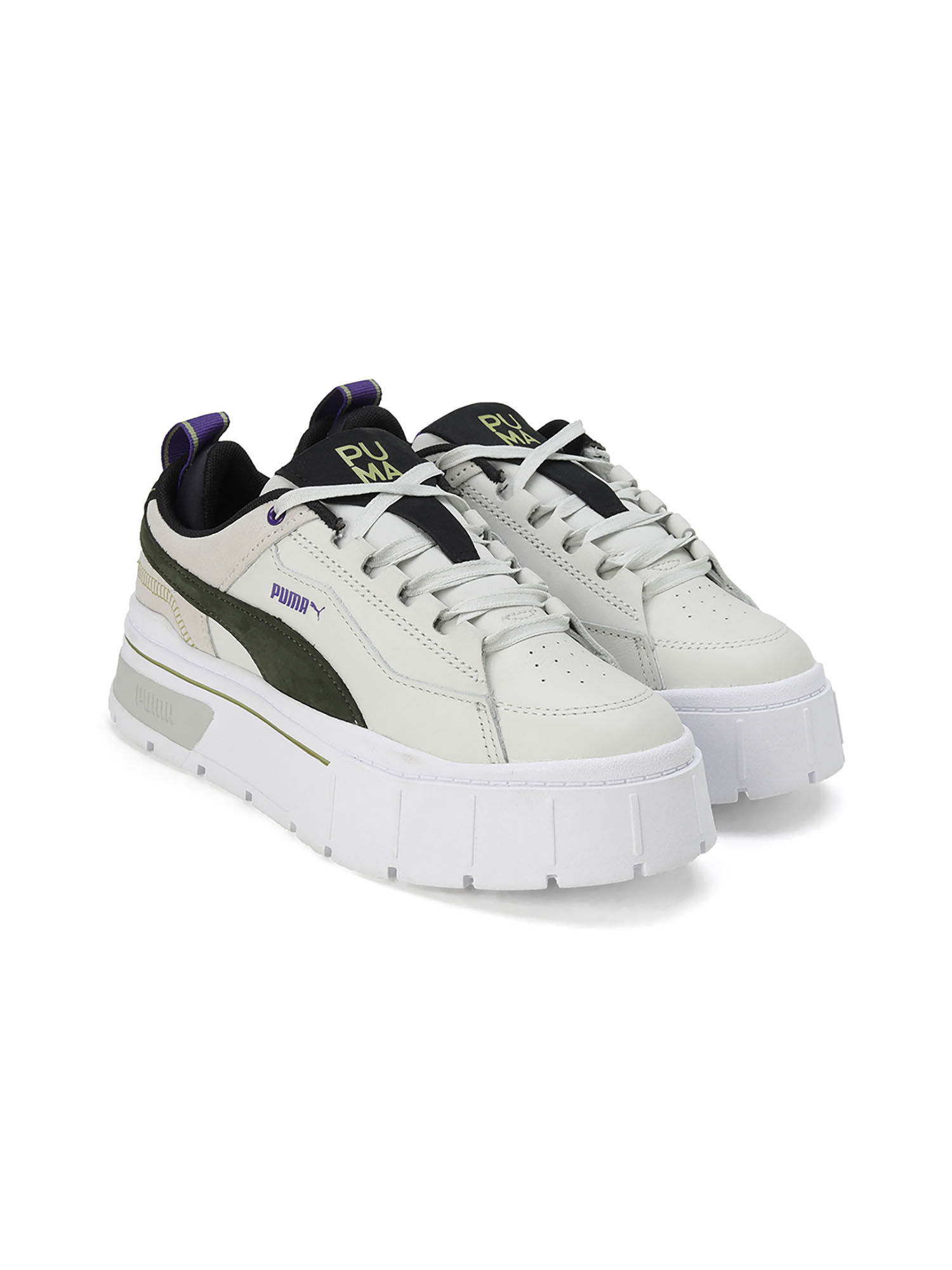 Buy Puma Mayze Stack Xpl Infuse Women Grey Sneakers Online