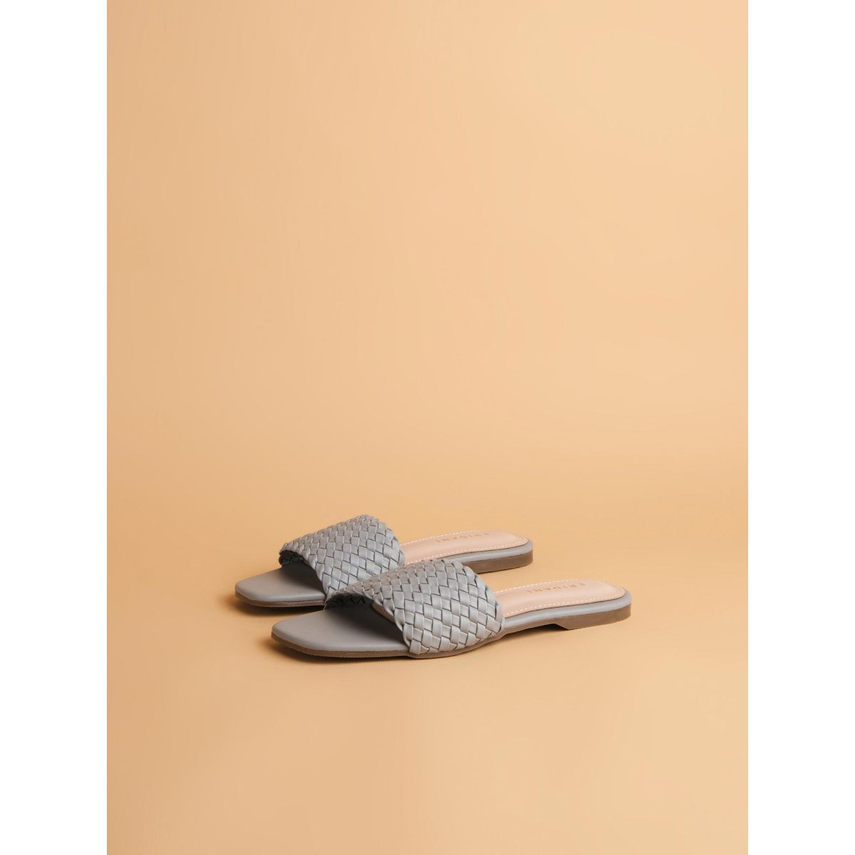 Buy Eridani Detailed Grey Deb Flats Online