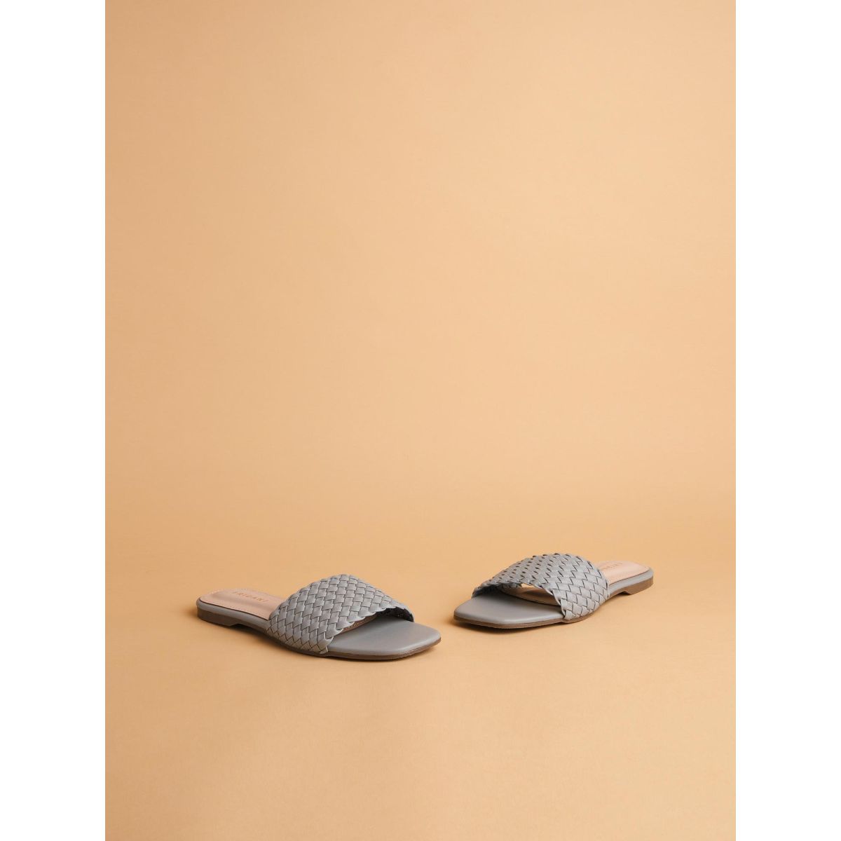 Buy Eridani Detailed Grey Deb Flats Online