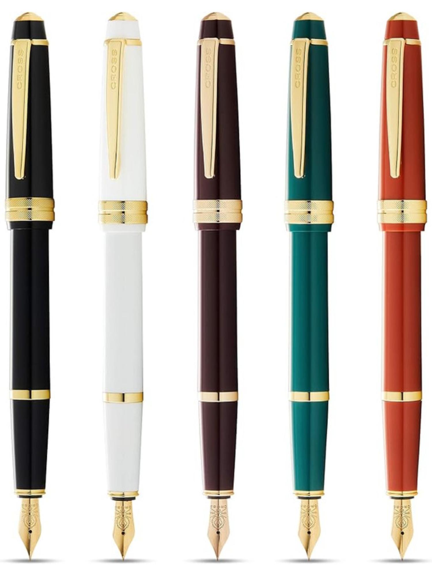 Buy Cross Bailey Fountain Pen - Light Polished Black Resin With Fine ...