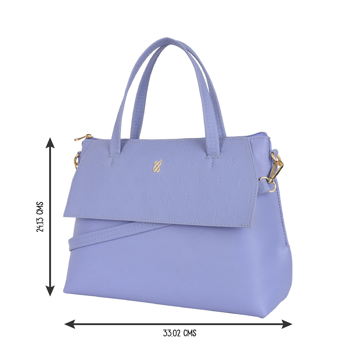 Buy Baggit Feao Large Purple Tote Handbag Online