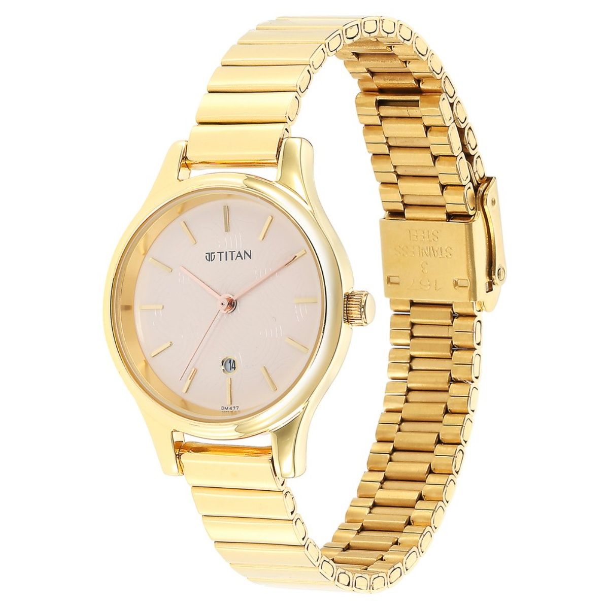 Buy Titan 2679YM01 Beige Dial Analog Watch for Women Online