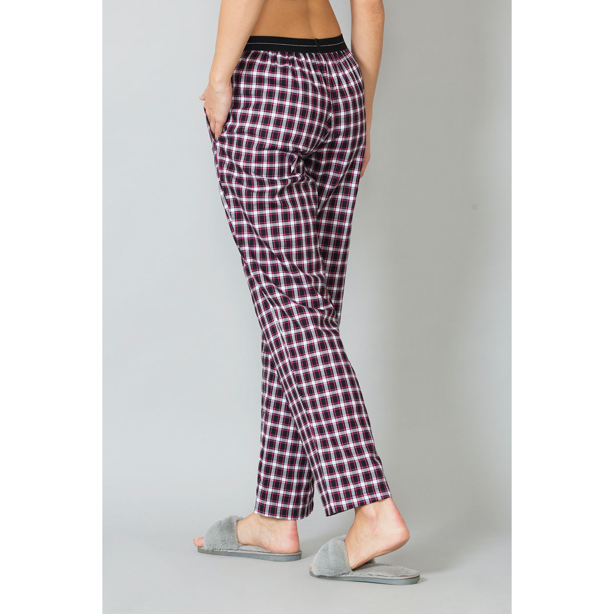 Buy Van Heusen Women Functional Pocket & Plush Back Elasticized ...