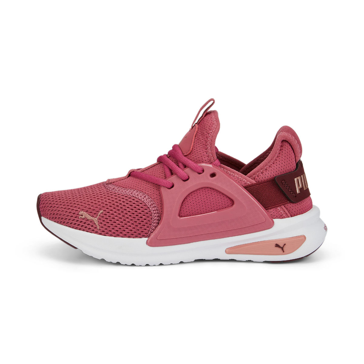 Puma Softride Enzo Evo Unisex Pink Walking Shoes: Buy Puma Softride ...