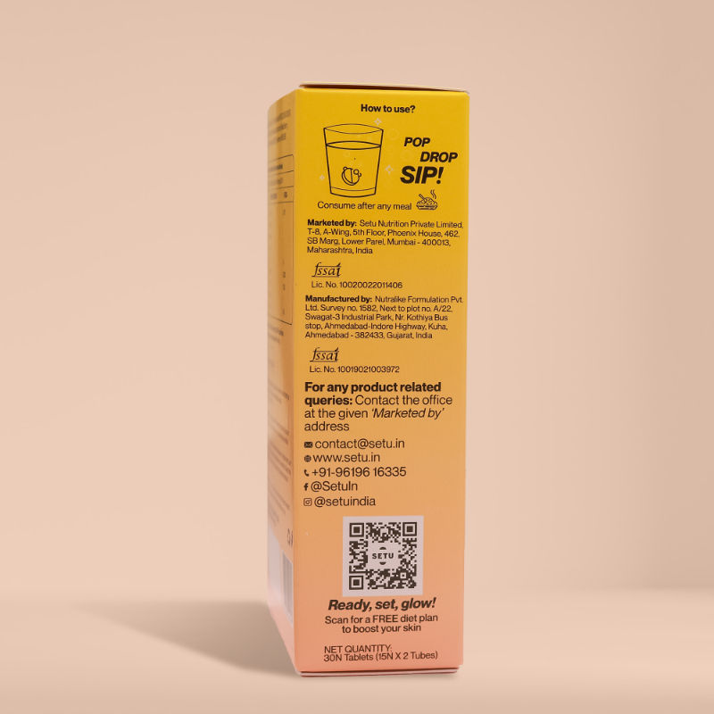 Buy Setu Skin Renew Fizz Glutathione & Vitamin C Effervescent Tablets ...