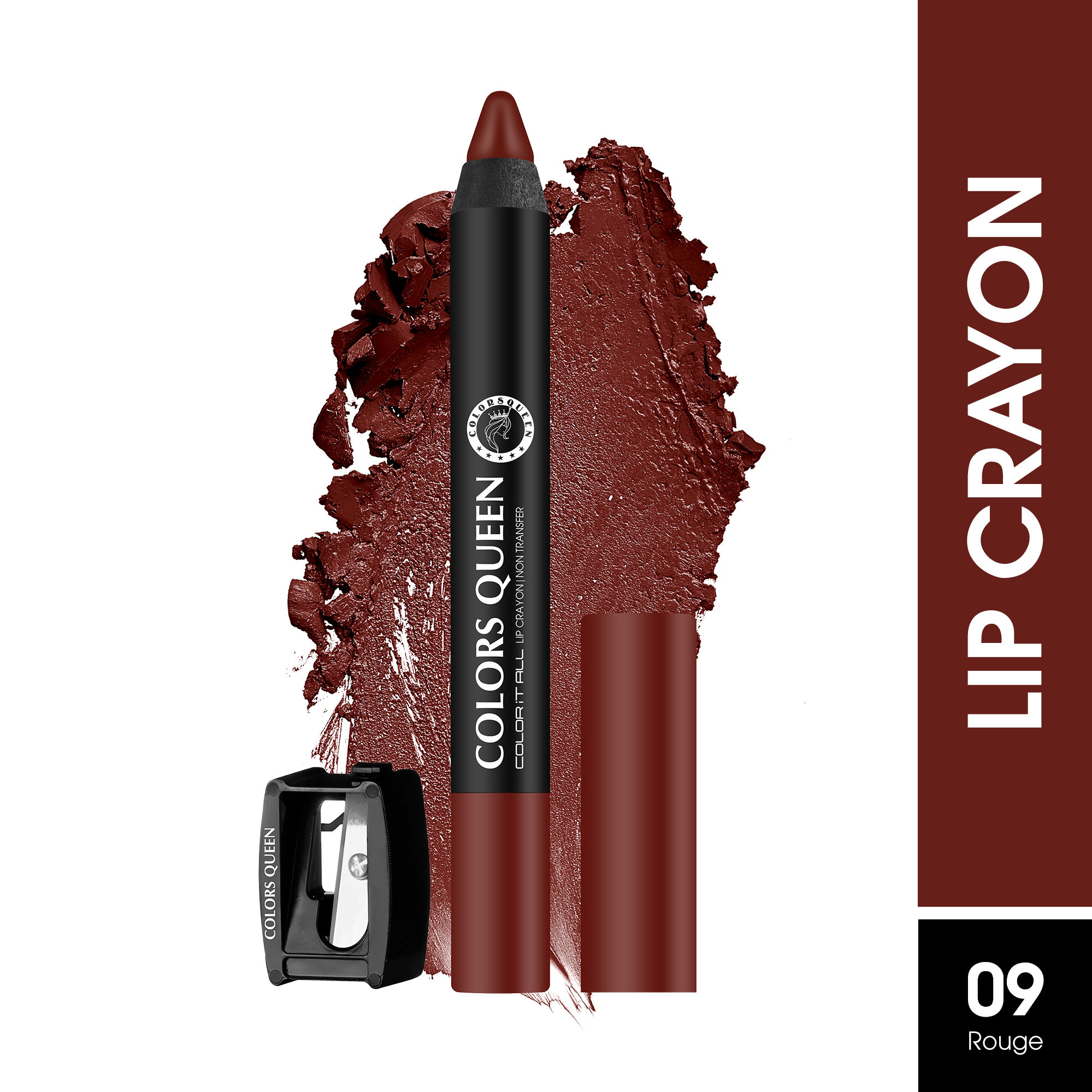 Buy Colors Queen Color It All Non Transfer Matte Lip Crayon Online