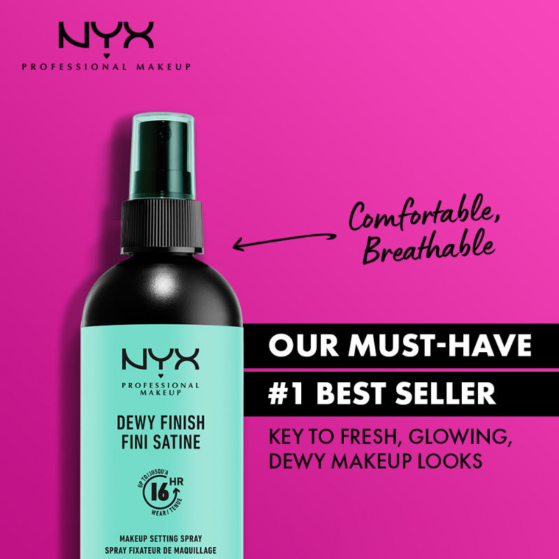 NYX Professional Makeup Setting Spray Dewy Finish: Buy NYX Professional ...