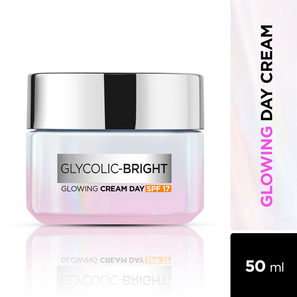 L'Oreal Paris Glycolic Bright Day Cream With SPF17 Glycolic Acid ...