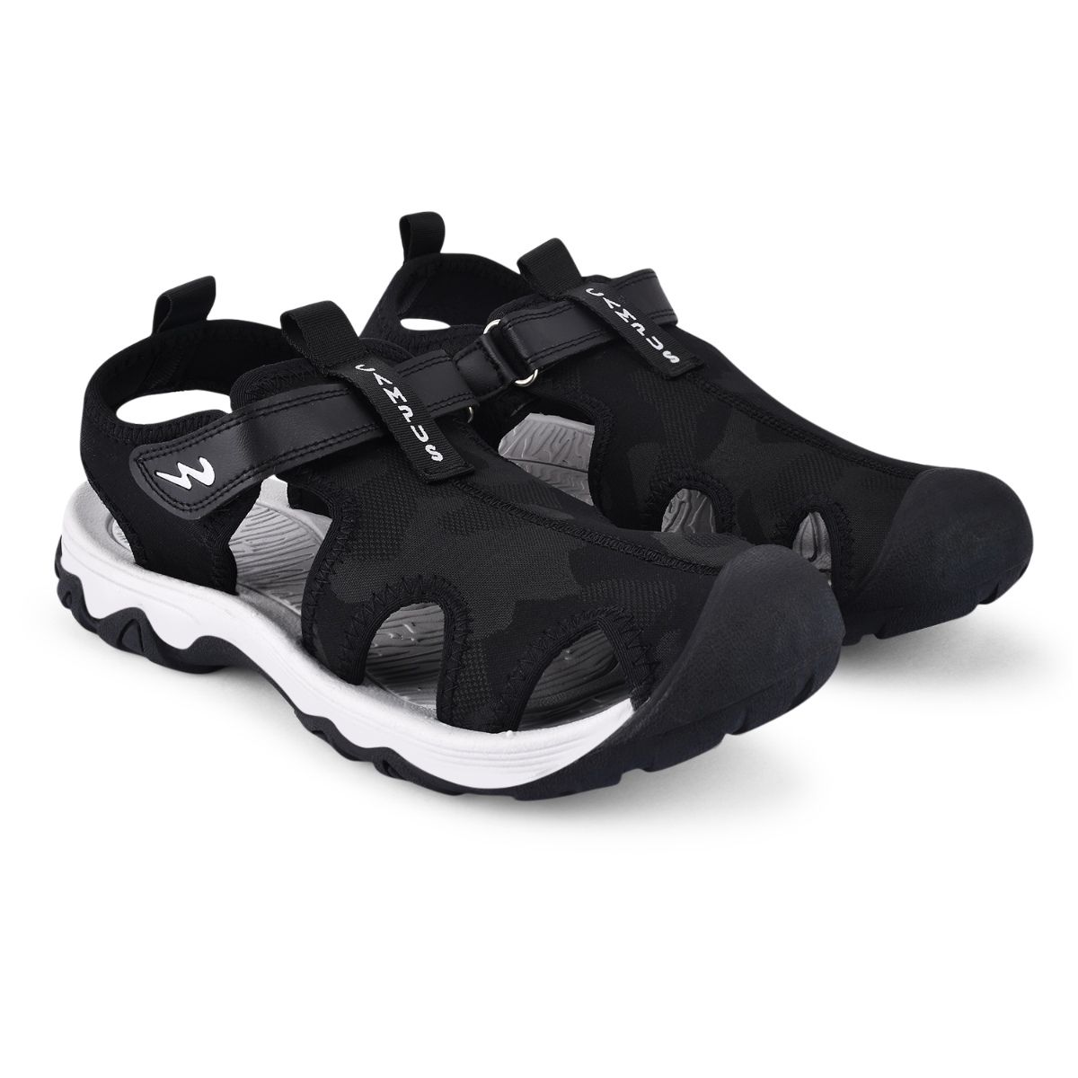 Buy Campus GC-22106 Black Mens Sandals Online