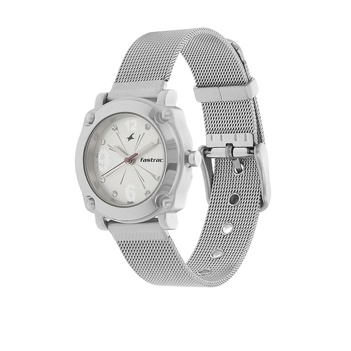 Fastrack Silver Dial Silver Stainless Steel Strap Watch: Buy Fastrack ...