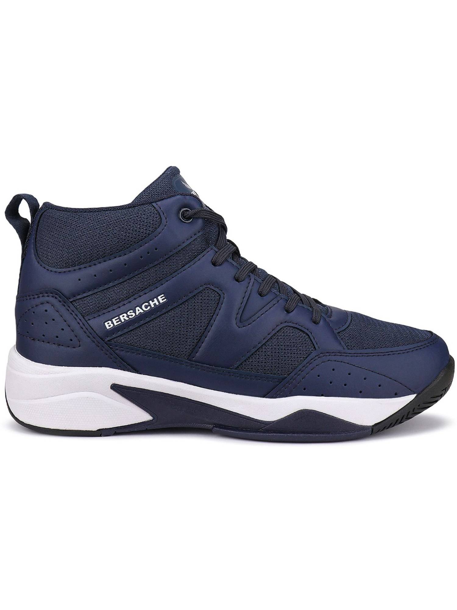 Buy BERSACHE Men Premium Sports Trending Navy Blue Running Shoes Online