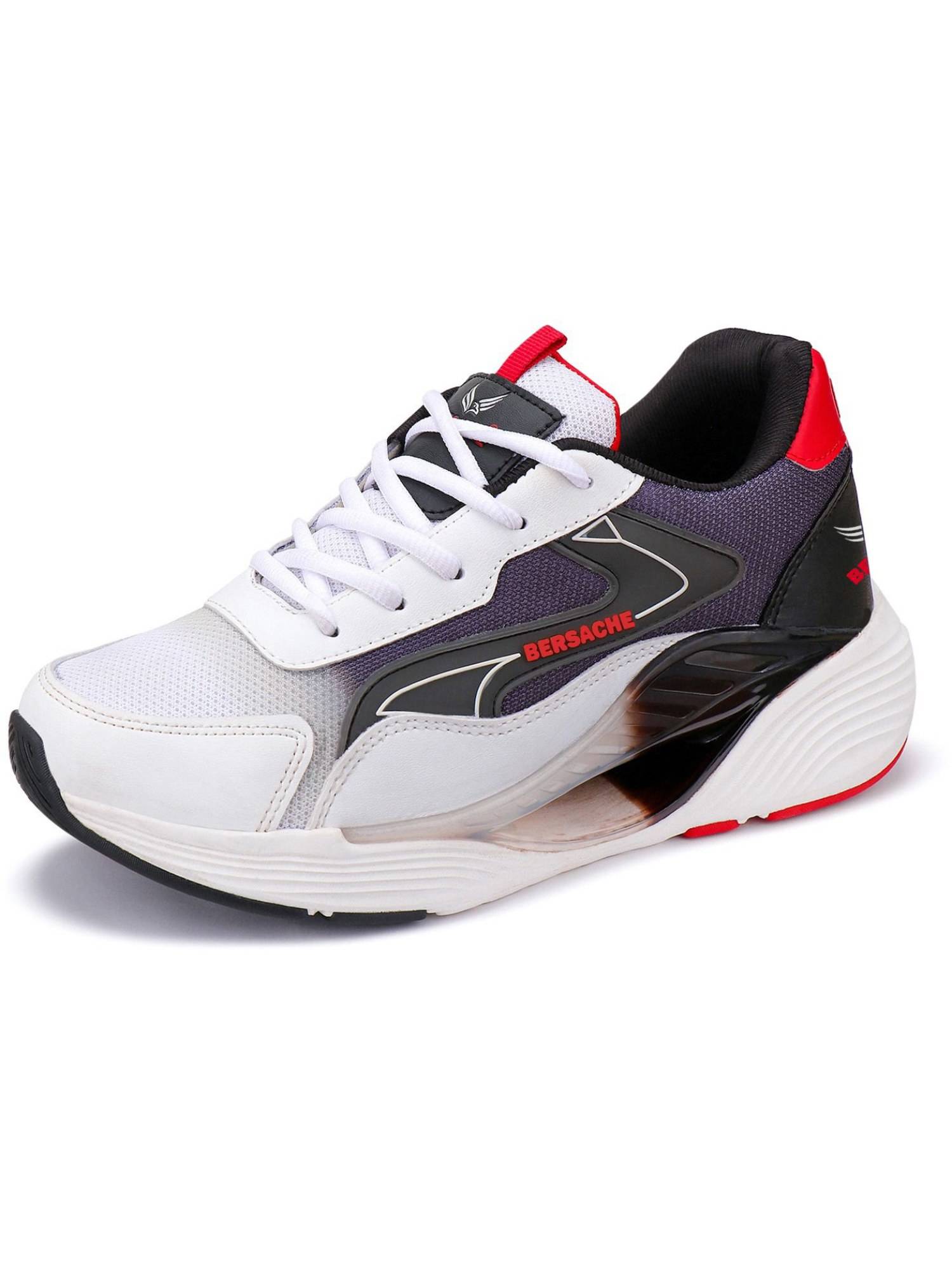 Buy BERSACHE Men Premium Sports Trending Charcoal Running Shoes Online