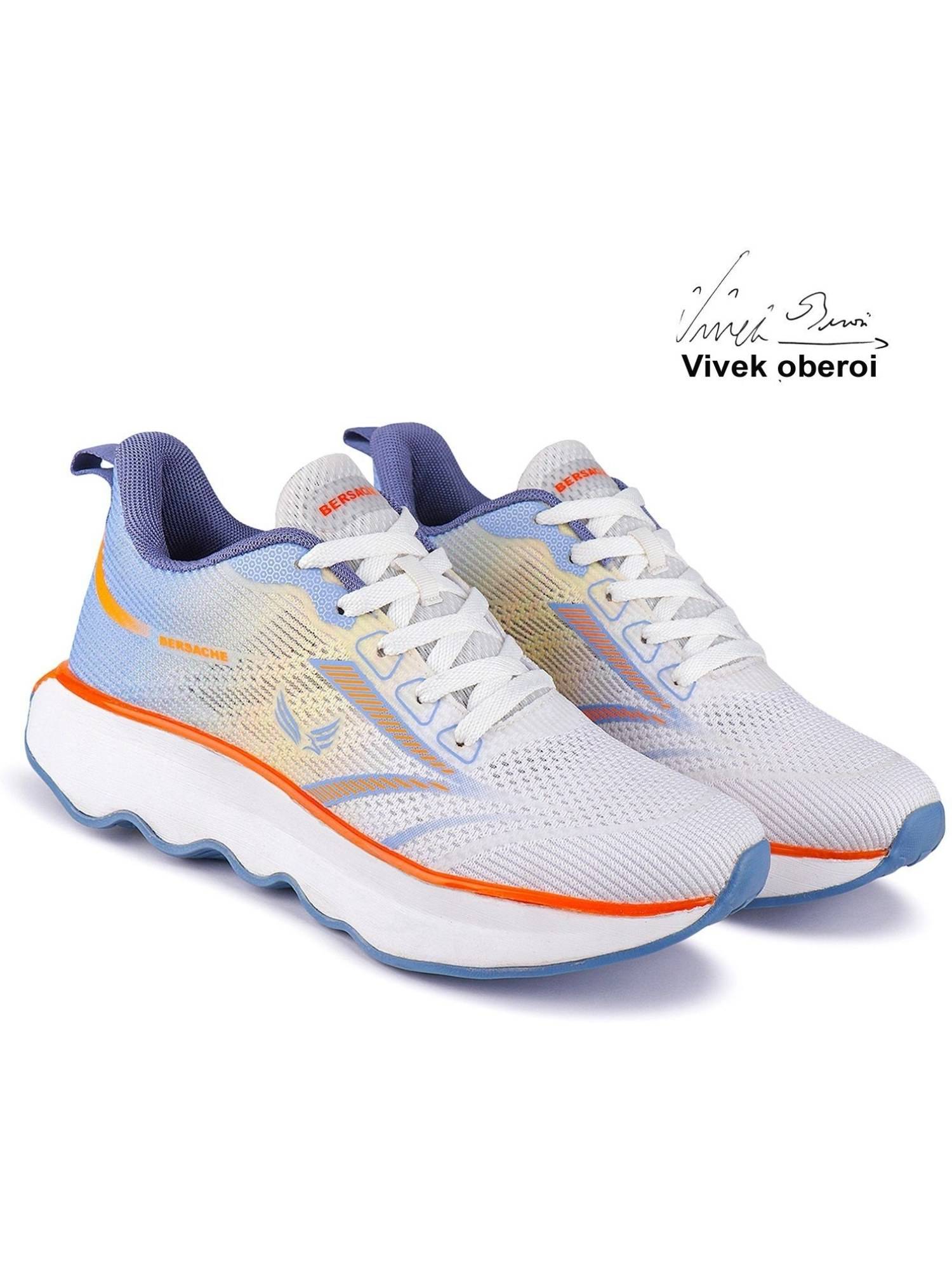 Buy BERSACHE Men Premium Sports Trending White Running Shoes Online
