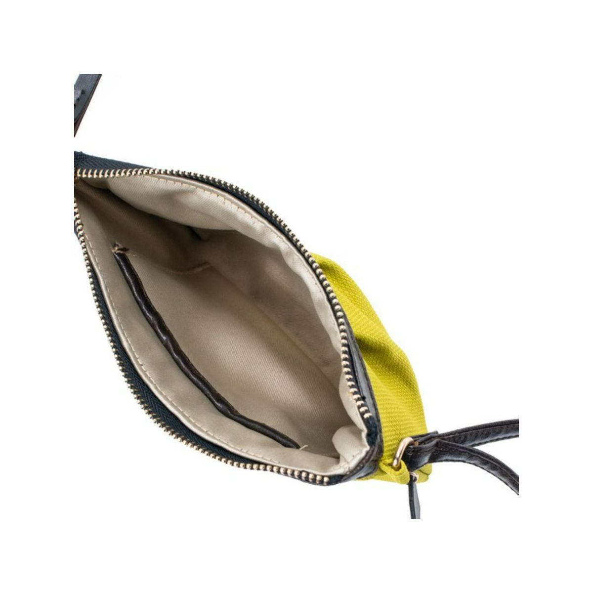 Buy Visual Echoes Lemony Green Color Burst Wristlet Pouch Online