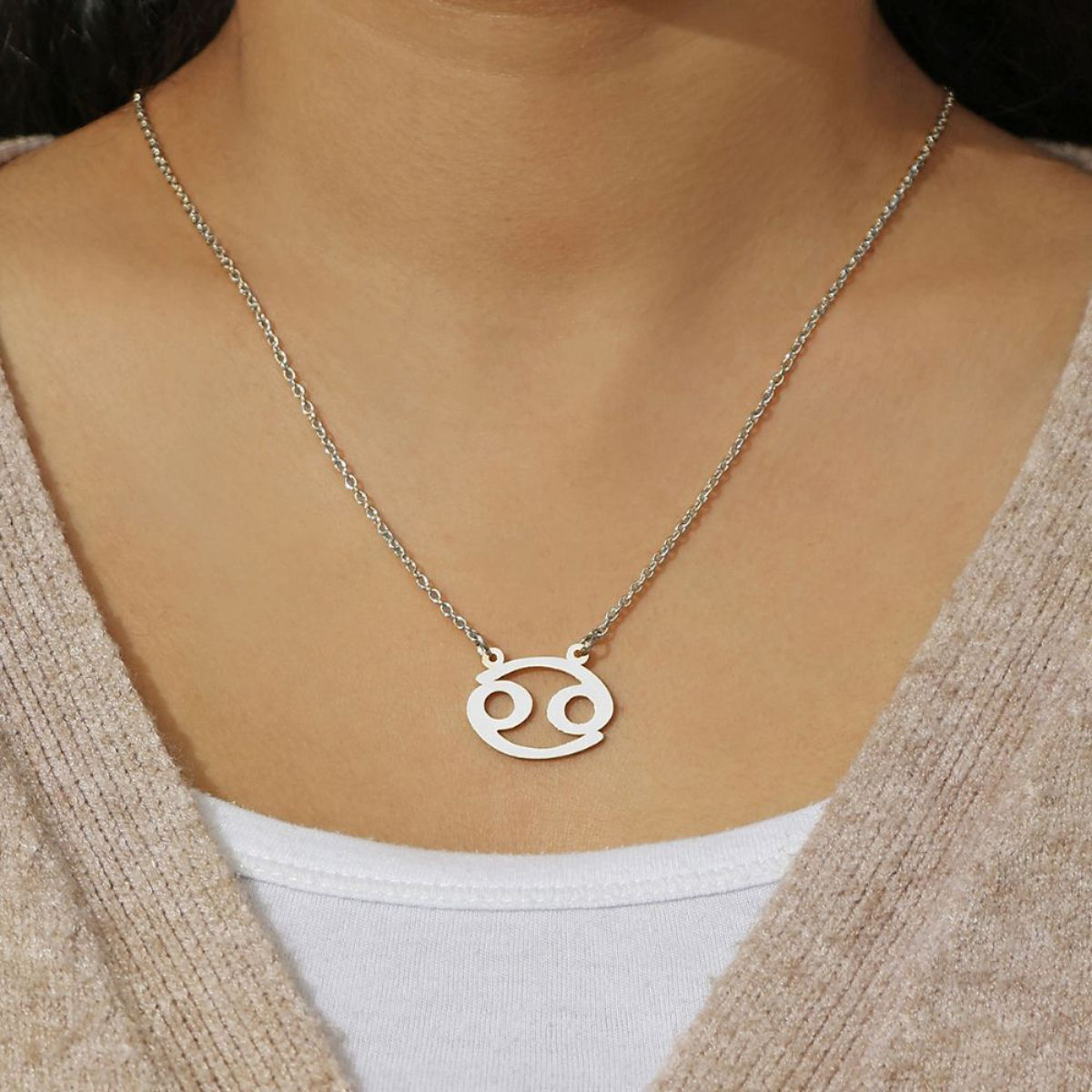 Cancer sign necklace store