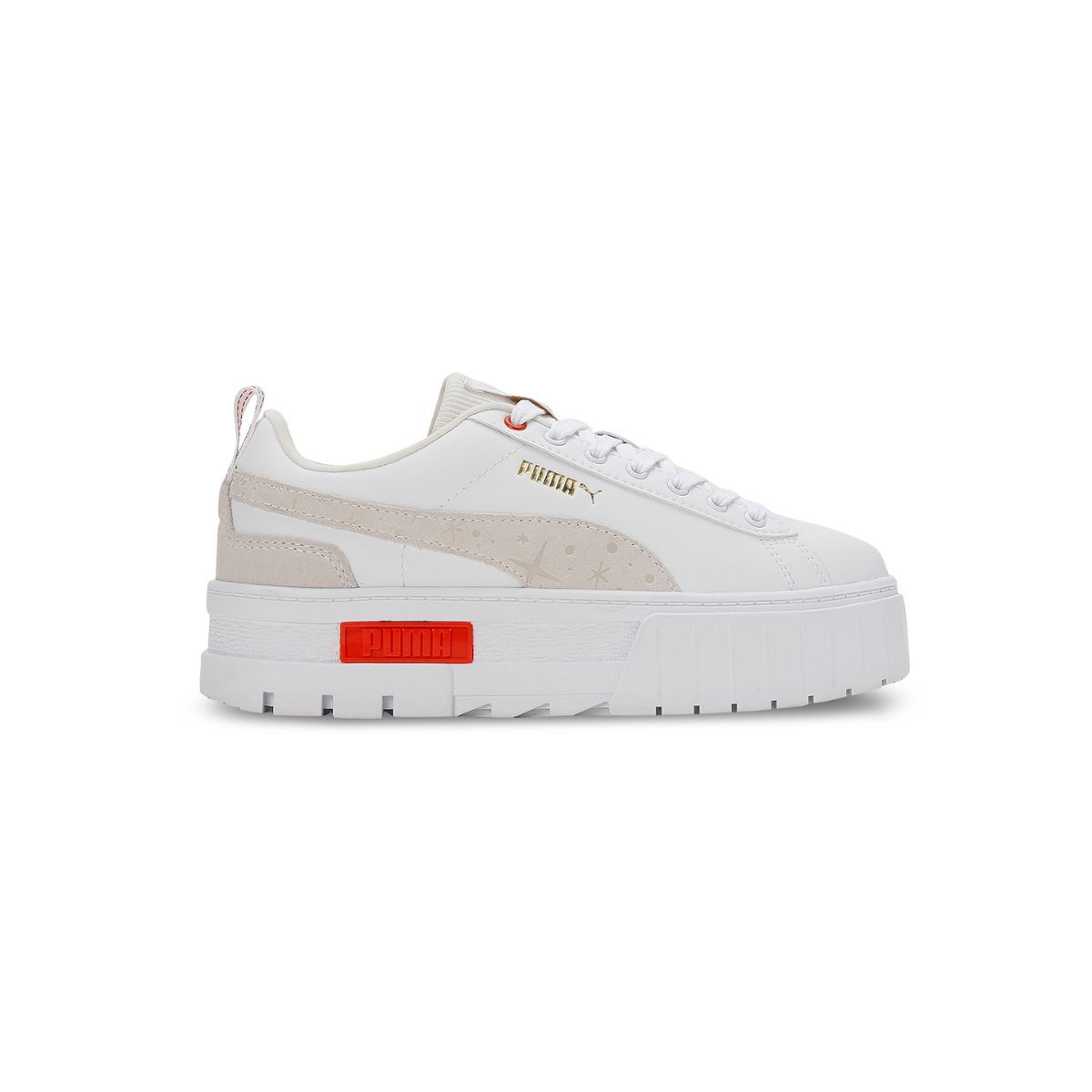 Buy Puma Mayze Lucky Charm Women White Sneakers Online