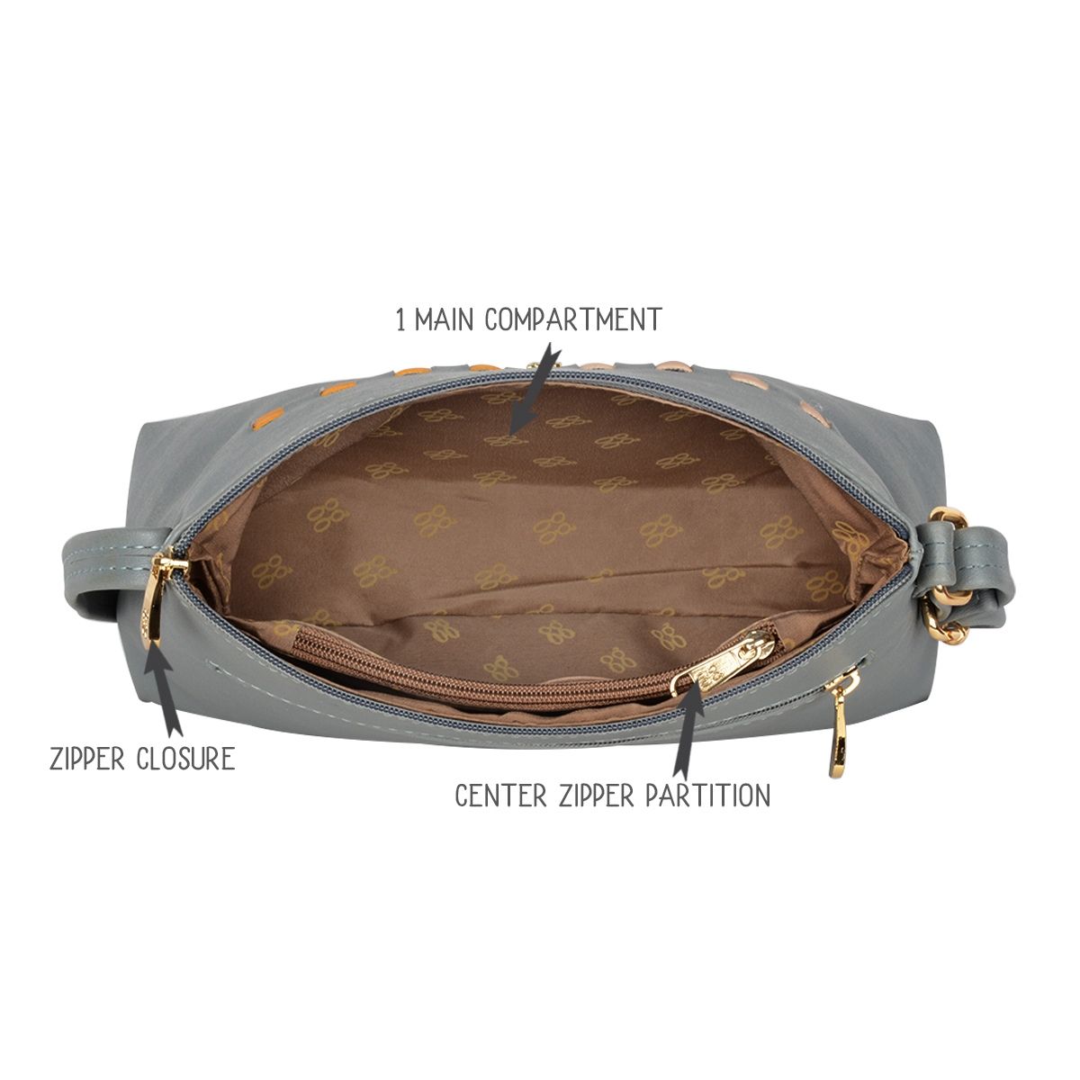 Baggit Router Blue Small Sling Bag: Buy Baggit Router Blue Small Sling ...