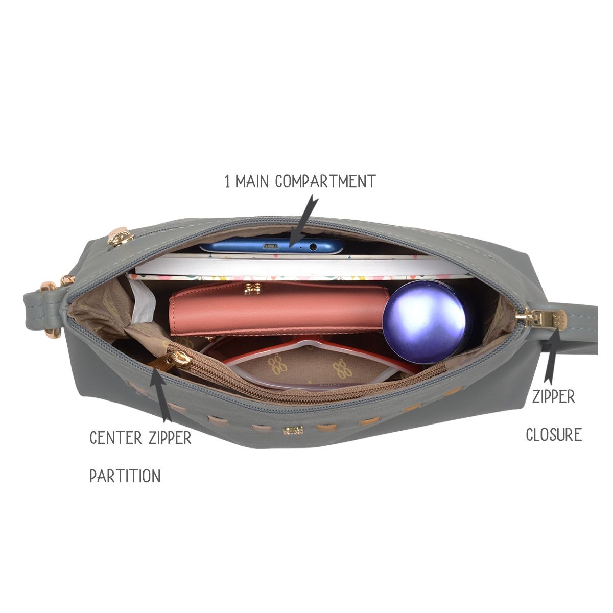 Baggit Router Blue Small Sling Bag: Buy Baggit Router Blue Small Sling ...