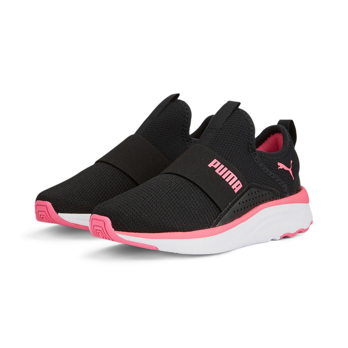 Buy Puma Soft Sophia Slip On Ps Girls Black Running Shoes Online