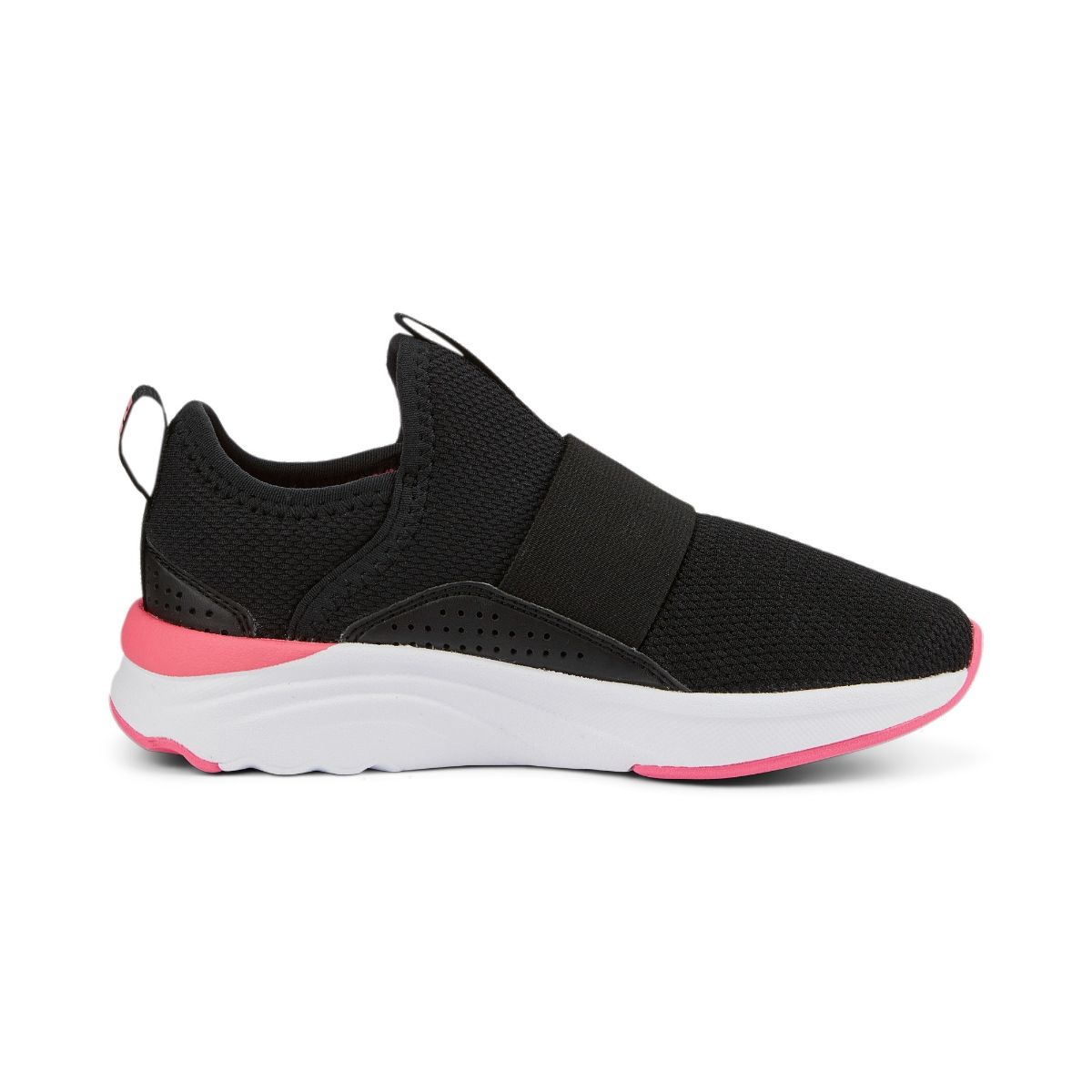Buy Puma Soft Sophia Slip On Ps Girls Black Running Shoes Online