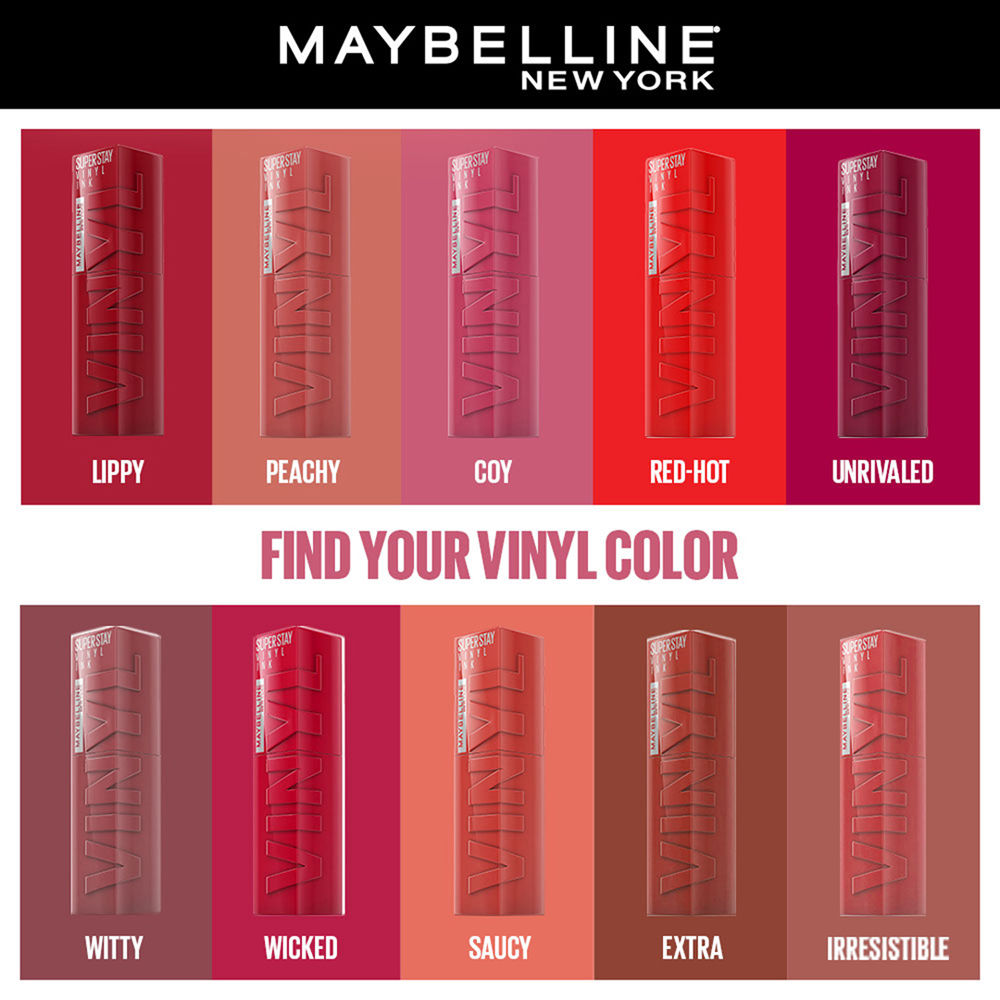 Buy Maybelline New York Superstay Vinyl Ink Liquid Lipstick Online