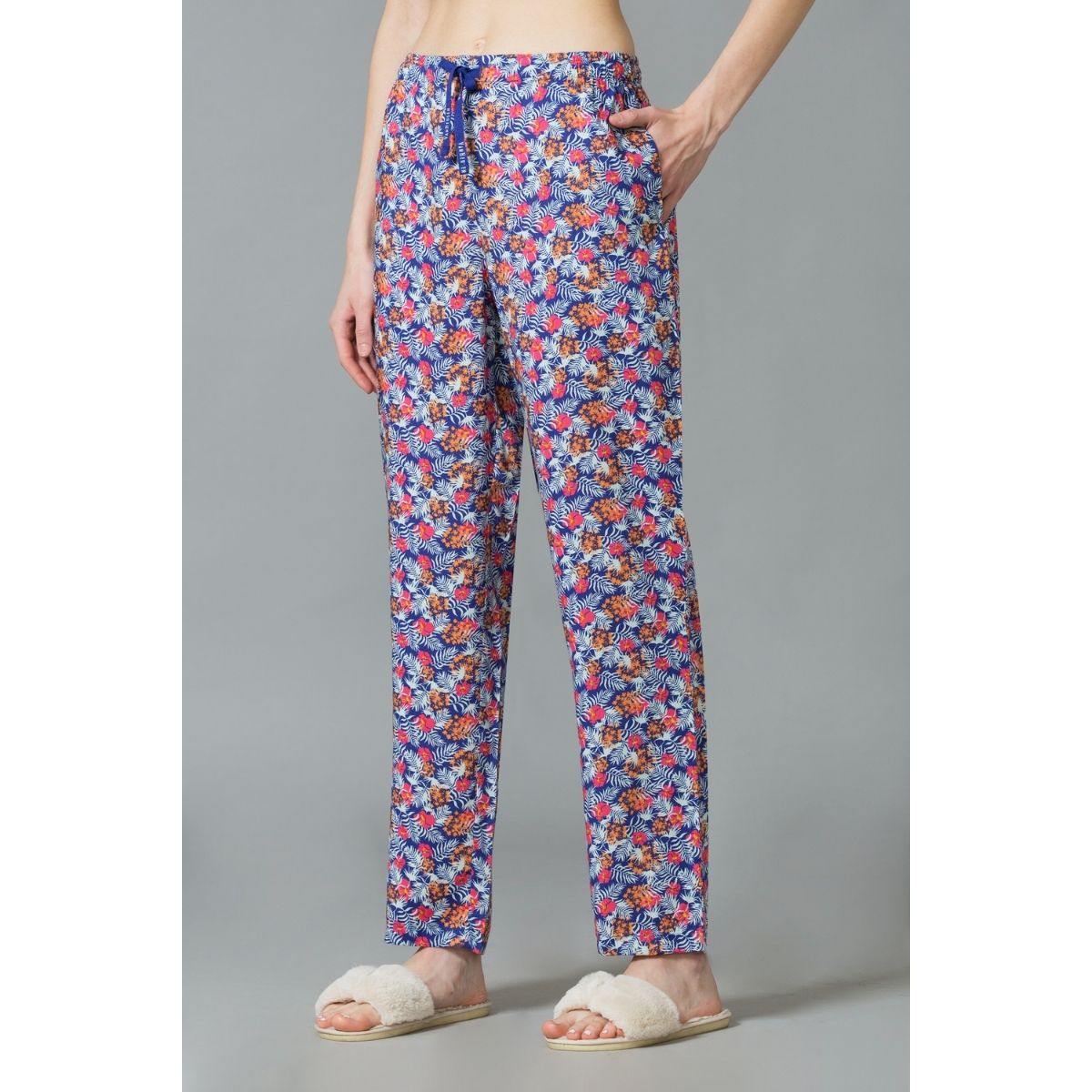 Van Heusen Women Functional Pocket & Ultra Soft Lounge Pyjamas - Blue ...