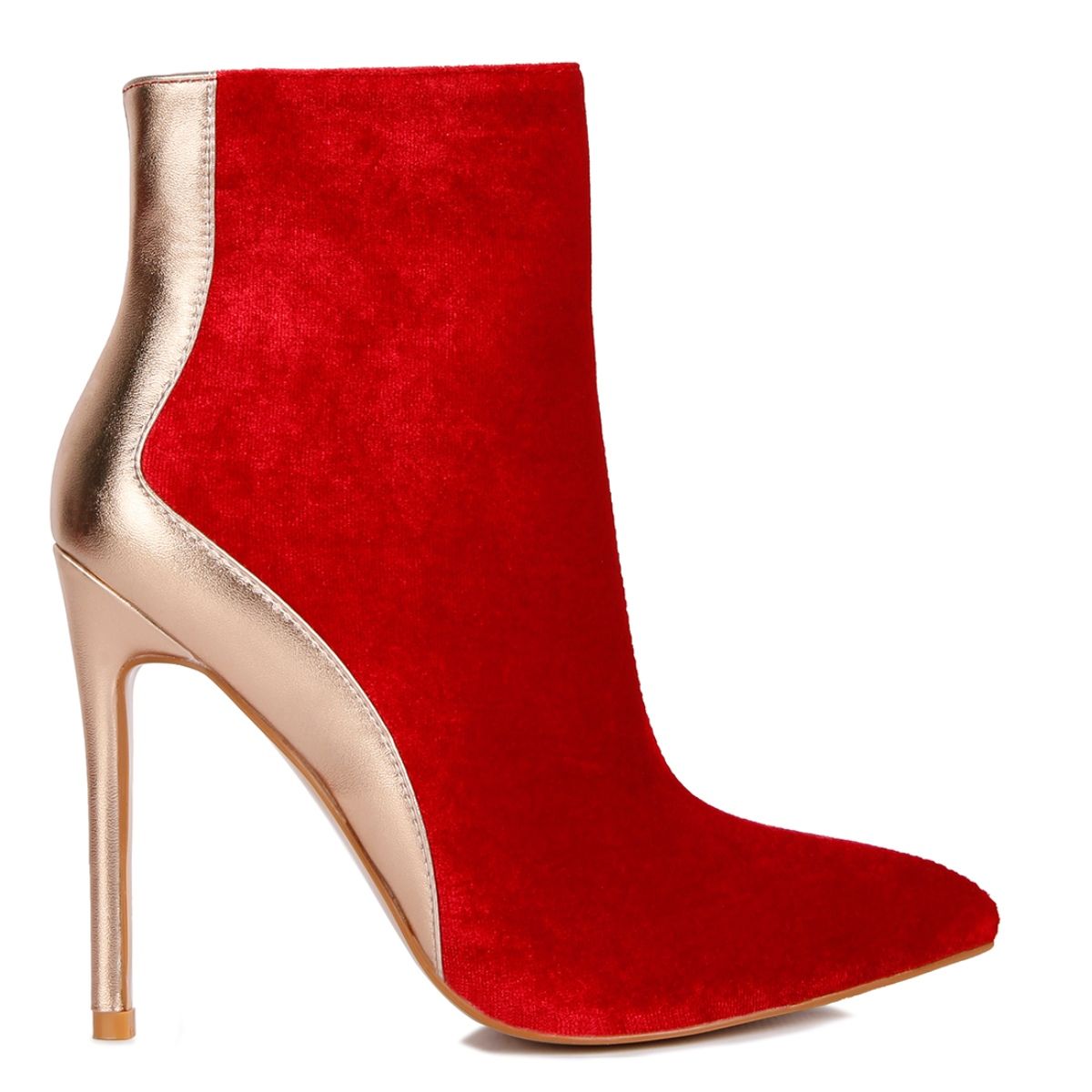 Rag & Co Colorblock Red Casual Boots: Buy Rag & Co Colorblock Red ...