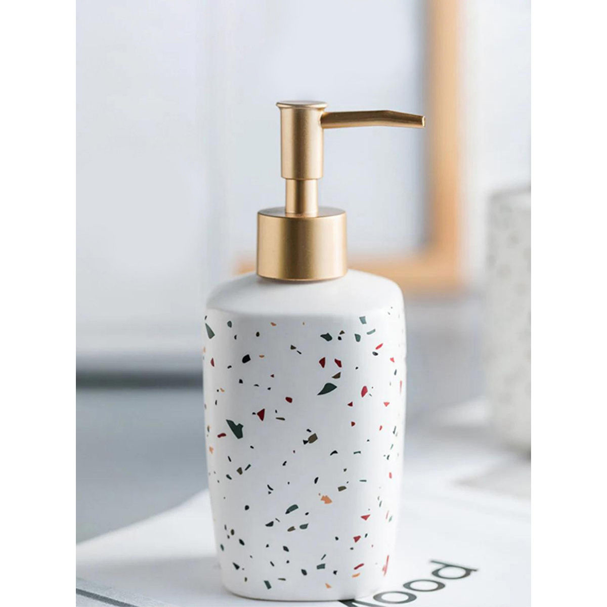 Nestasia Ceramic Rectangle Long Soap Dispenser: Buy Nestasia Ceramic ...