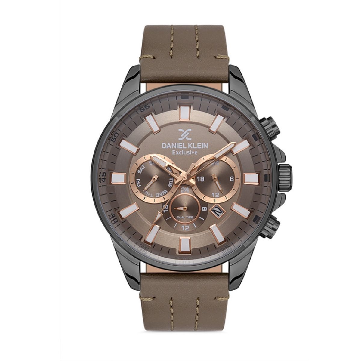 Daniel Klein Exclusive Gents Dark Grey Watch DK.1.13286-5: Buy Daniel ...