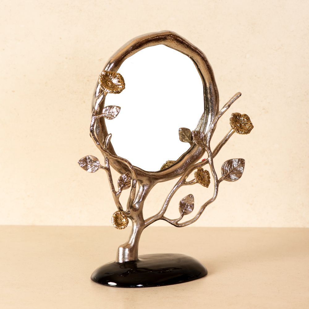 Buy The Decor Remedy Botanic Vanity Mirror (Dark base) Online