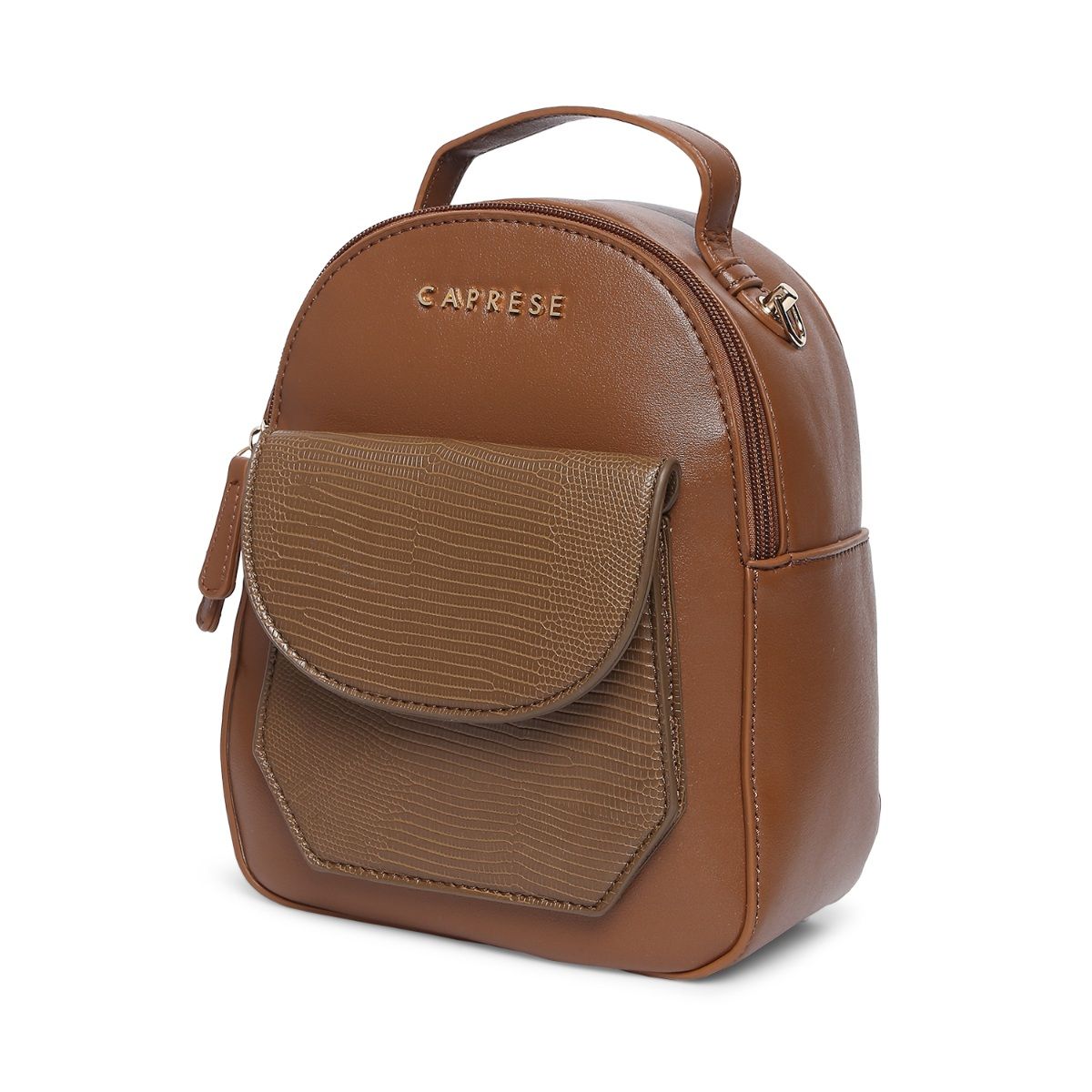 Buy Caprese Alyona Backpack Small Brown Online