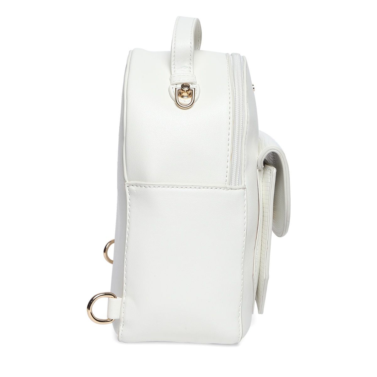 Buy Caprese Alyona Backpack Small White Online