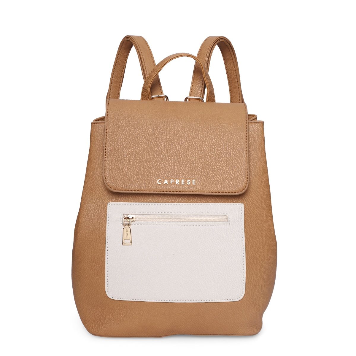 Caprese Inessa Backpack Medium Camel Brown: Buy Caprese Inessa Backpack ...