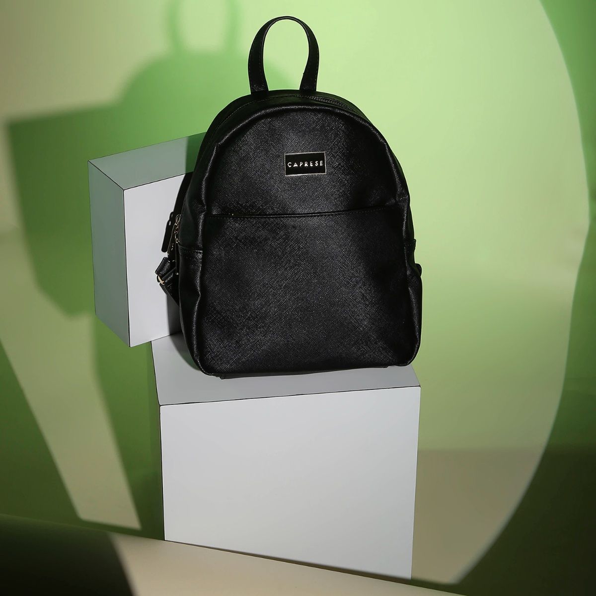 Buy Caprese Sabeena Backpack Medium Black Online