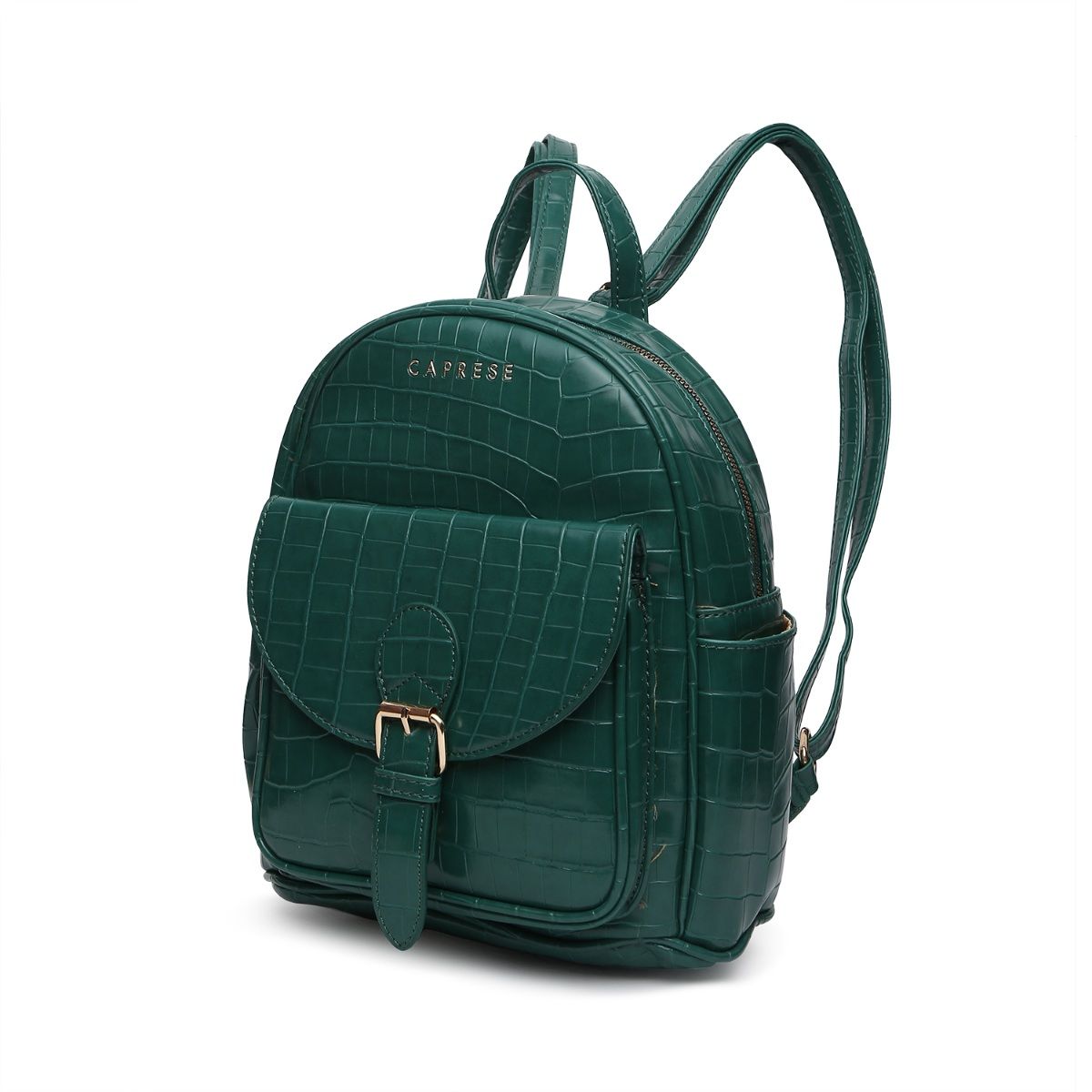 Buy Caprese Viktoria Backpack Small Lapis Green Online